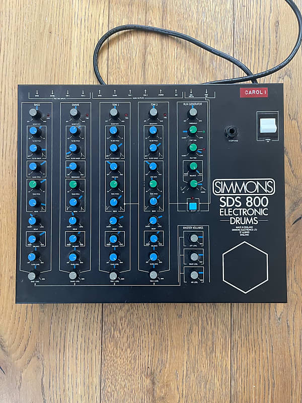 Simmons SDS 800 | Fully analog drums 1986 - Black | Reverb