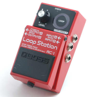 Boss RC-1 Loop Station Looper Pedal Stereo Looping Pedal with | Reverb