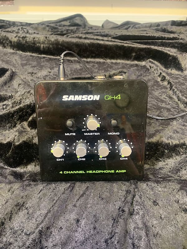 Samson SAMSON QH4 4CH HEADPHONE AMP W/ PSU Headphone | Reverb