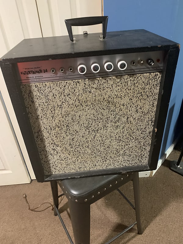 Realistic Radio Shack Entertainer Model 34 Guitar Tube Amp | Reverb