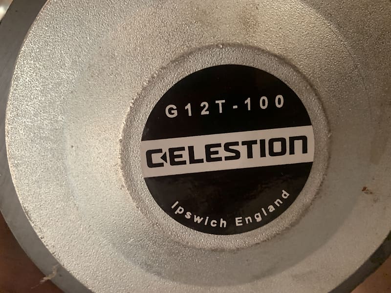 Celestion G12T-100 4 Ohm 1x12 Speaker, 100 Watts | Reverb