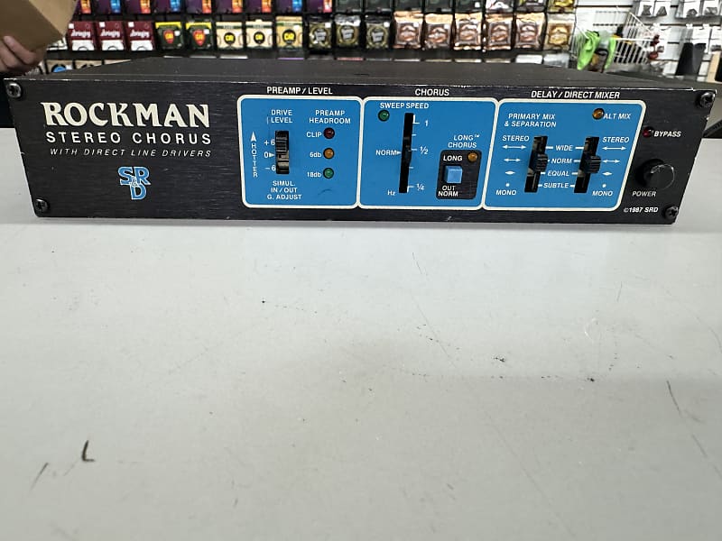 Rockman Stereo Chorus 1/2 Rack 80's Vintage | Reverb