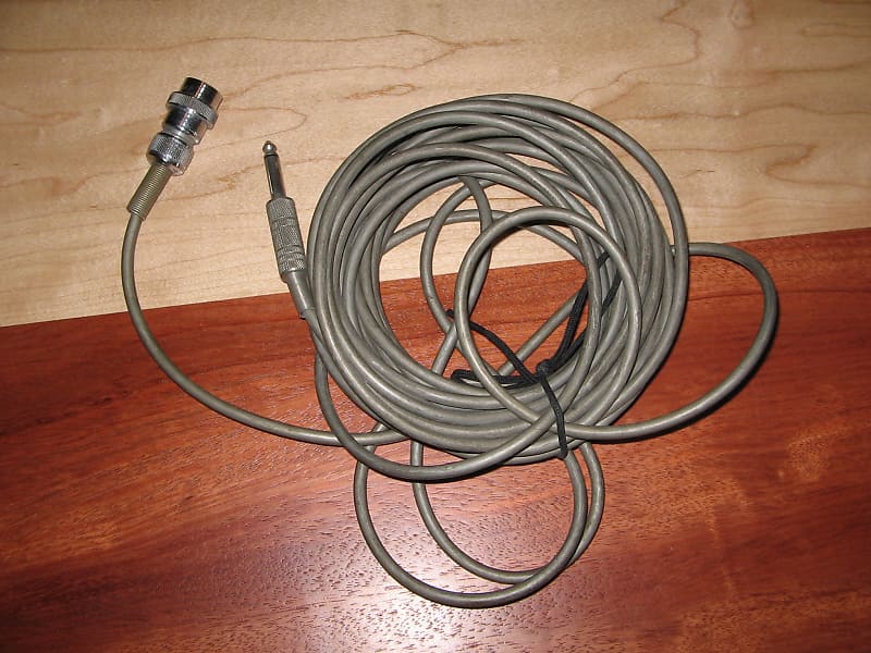 Vintage 4-pin Microphone Cable | Reverb