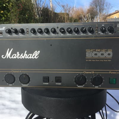 Marshall 9000 Series Preamp + Power Amp Rackmount Amp Head | Reverb