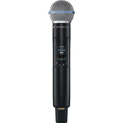 Shure SLXD2/B58-G58 Handheld Transmitter with Beta 58 Capsule | Reverb