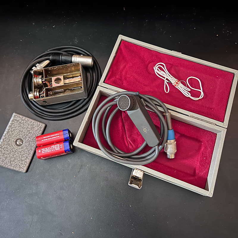 Vintage Rare 1966 Neumann KML 191 Condenser Microphone (KM64 | Reverb