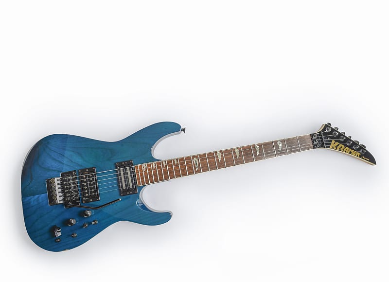 Kramer Sustainer 1987-1989 - "Blue Stain" | Reverb
