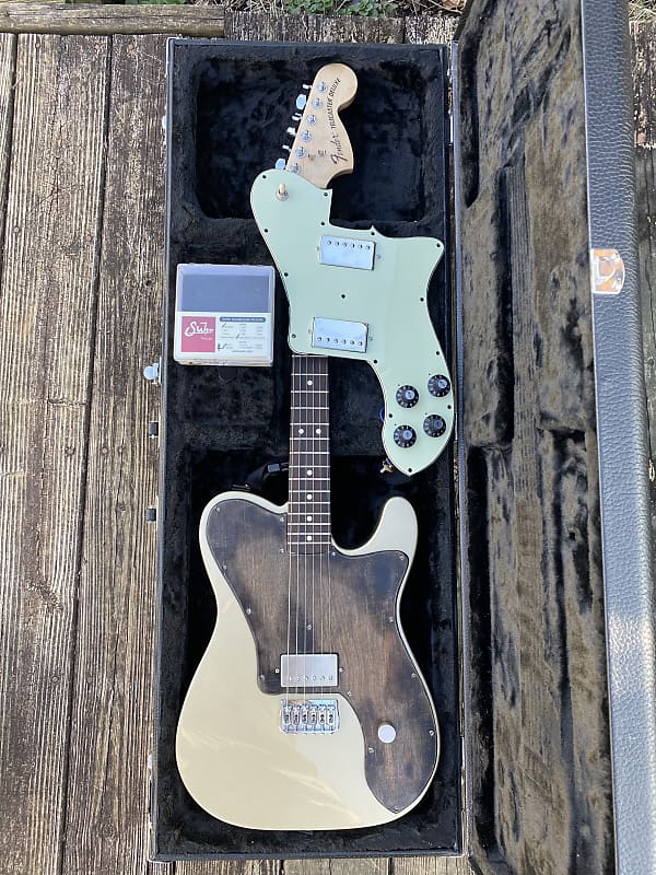 Fender Chris Shiflett Telecaster Deluxe Custom + upgrades | Reverb