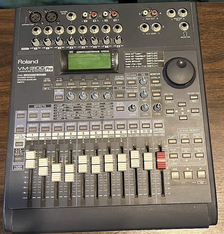 Roland VM-3100 Pro MIXER with Manuals and Box | Reverb
