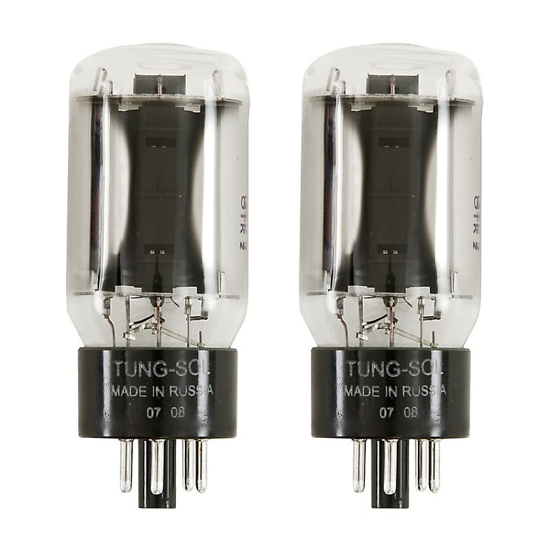 Tung-Sol 6L6GC STR Power Tubes - Platinum Matched Pair | Reverb