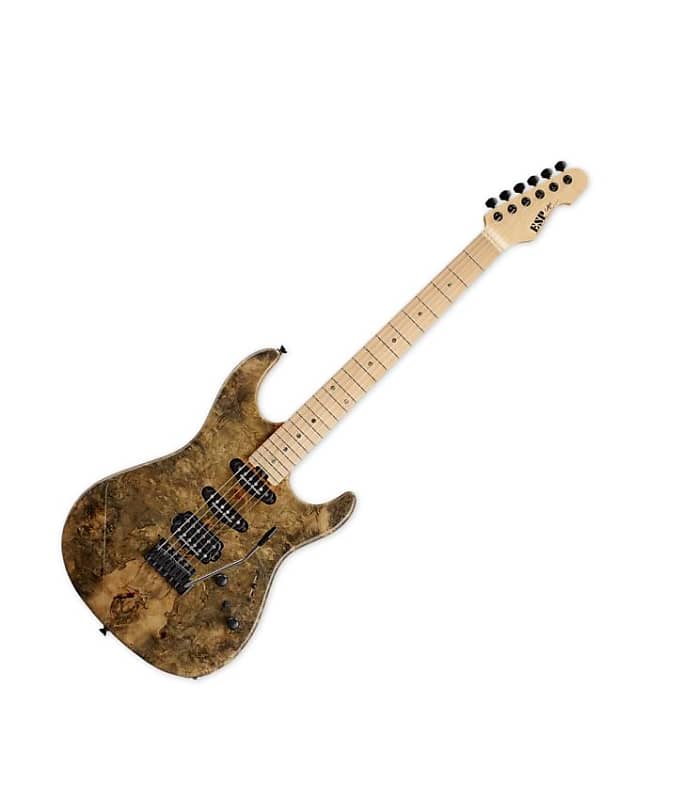 ESP Snapper Custom Guitar Buckeye Burl Natural | Reverb