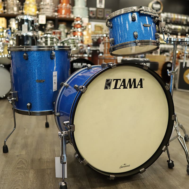 Tama Starclassic Maple Shell Pack 22/12/16 (Vintage Blue | Reverb