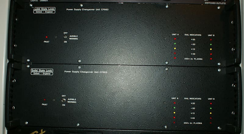 Solid State Logic SSL 4000G Console CF663 Changeover unit | Reverb