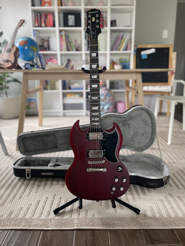 Epiphone SG 400 - Cherry Red | Reverb