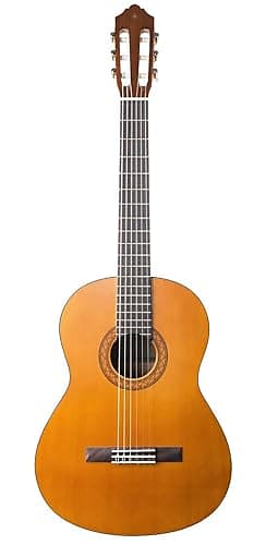 Yamaha C40//02 Full Size Acoustic Guitar with 3 Nylon and 3 | Reverb