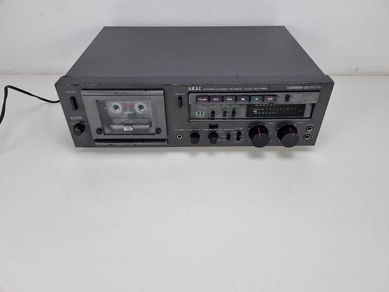 Akai GX-F80 - Stereo 3 head Cassette Deck - Heads | Reverb Canada