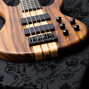 Wolf 5 String Bass Walnut | Reverb