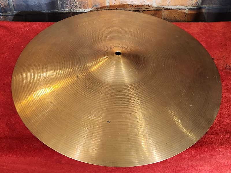 Zildjian Avedis 18" Hollow Font '70s Thin Stamp Ride 1970s #2 | Reverb