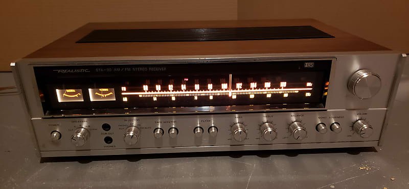 Realistic STA-90 Vintage Receiver - Restored Working - Nice | Reverb