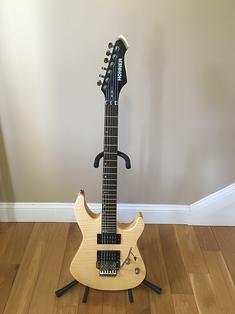 Hohner HR-800 Floyd Rose Natural Flame | Reverb