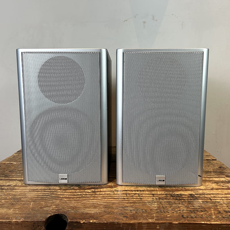Canton LE102 Bookshelf Speaker Pair - Refinished Black | Reverb