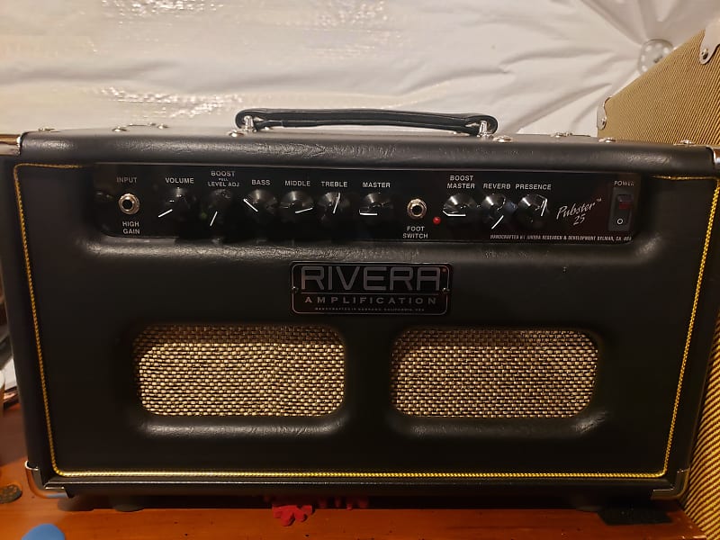 Rivera Pubster 25 black tolex | Reverb