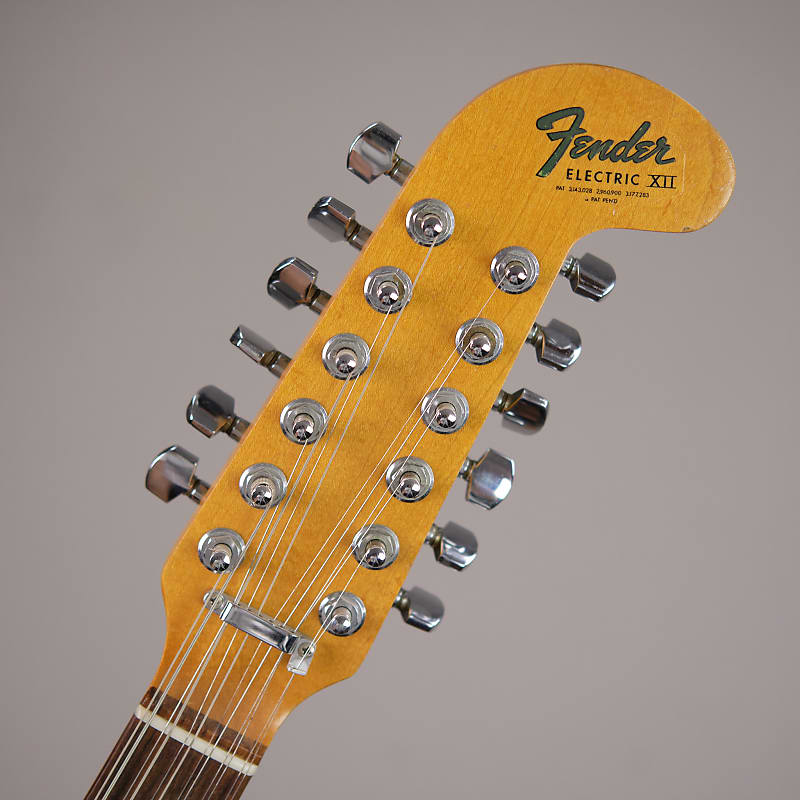 Fender Electric XII 12 String Electric Guitar 1966 - Sunburst | Reverb