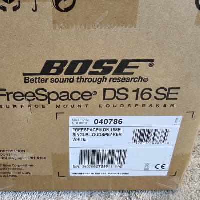 Bose Freespace DS16 SE Surface Mount Speaker - White | Reverb