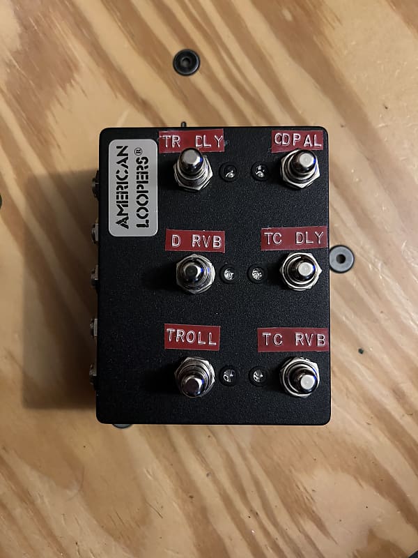 American loopers 6 CH looper soft touch switches, reverse for | Reverb