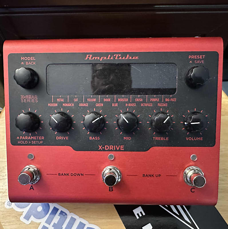 IK Multimedia AmpliTube X-Drive 2021 - Red | Reverb