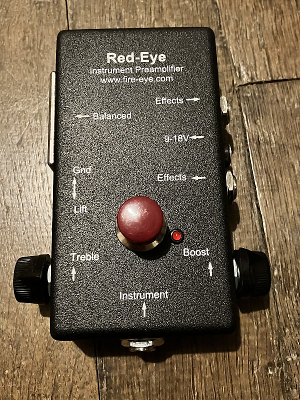Fire-eye Red eye preamp | Reverb Australia