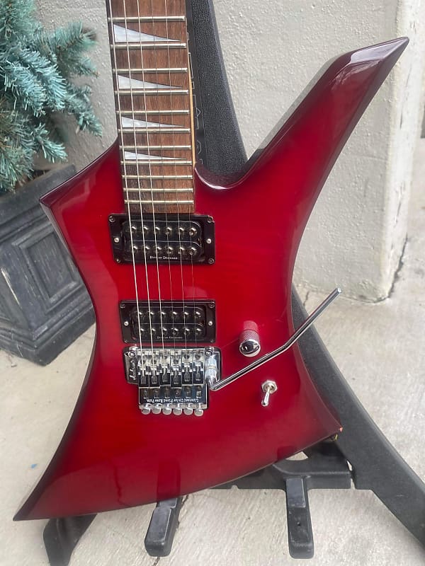 1997 Jackson Kelly Red Made In Japan With Jackson Case | Reverb