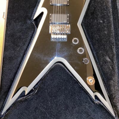 Dean Razorback 255 Black & Silver | Reverb