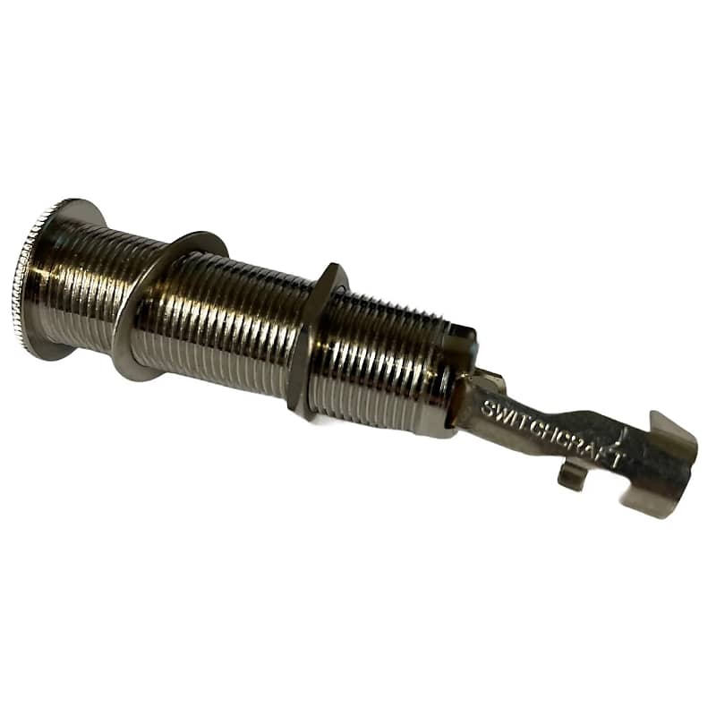 Switchcraft® 151 Mono Long Threaded Jack EP-0151 | Reverb