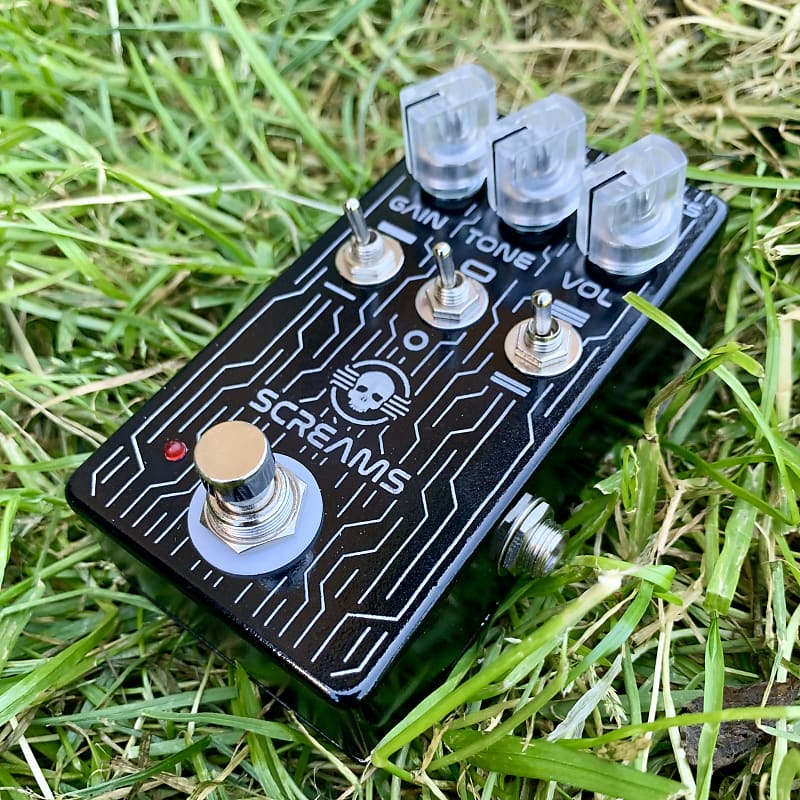 Screams by Storm Noise Effects Black Tube Screamer Clone | Reverb