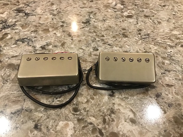 David Zhang Zhangbucker T-Bucker Set Humbucker Pickups Nickel | Reverb