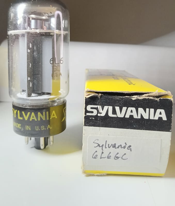 Sylvania 6l6gc Triplett tested | Reverb