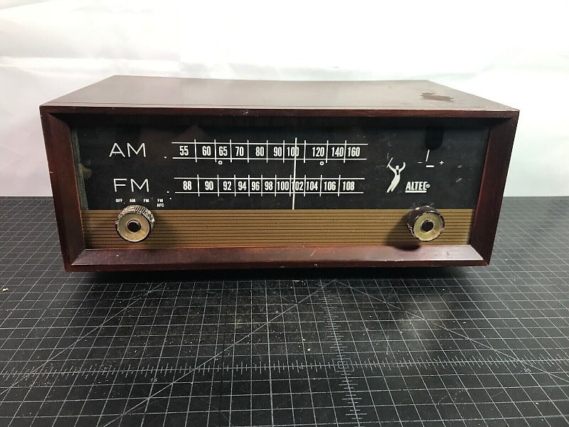 ALTEC 306A AM/FM TUBE TUNER, As Is | Reverb