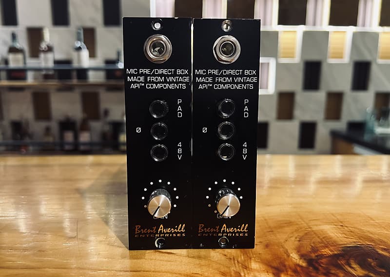 Vintage API 312 mic pres(pair) by Brent Averill | Reverb UK