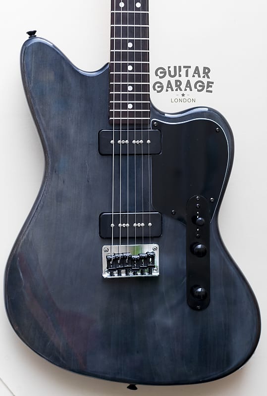 Fender Aerodyne neck on a Telemaster Jazzcaster Ebony | Reverb