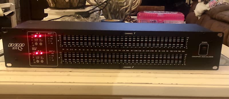 DOD SR231 QX EQ 2002 - Gunmetal | Reverb