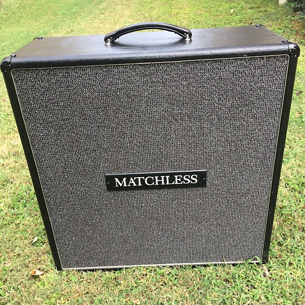 Matchless 4x10 Cabinet Black and Silver | Reverb