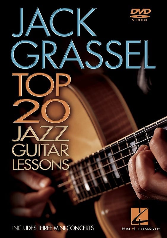 Top 20 Jazz Guitar Lessons DVD (DVD Only) | Reverb