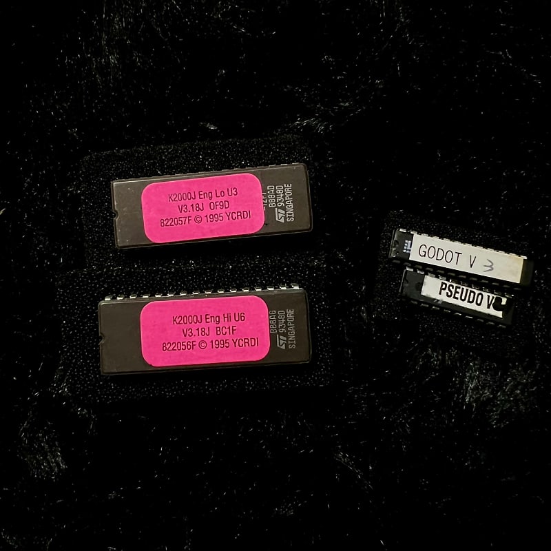 Kurzweil K2000 V3.18J IC Chips | Reverb