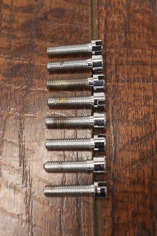 Premier 1 1/8" Slotted Tension Rods 8pk Vintage 1960's #5 | Reverb