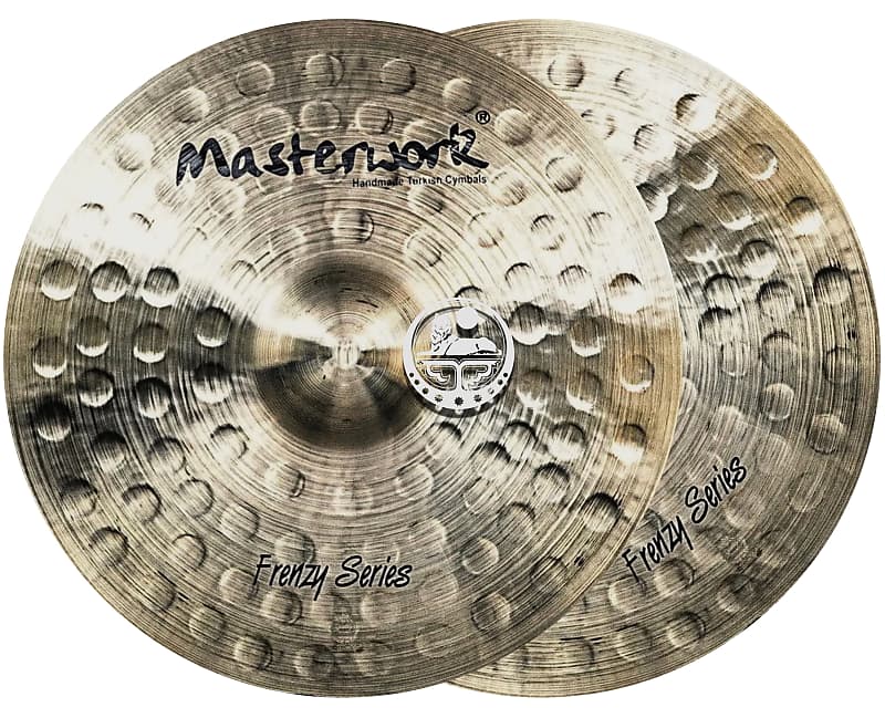 Masterwork Cymbals 14" Frenzy Hi-Hat Paper Thin | Reverb
