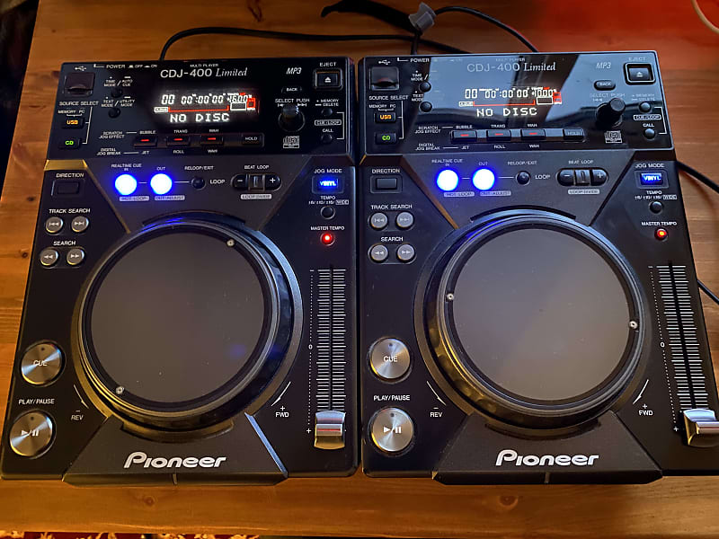 Pioneer CDJ 400 Limited Edition Pair | Reverb