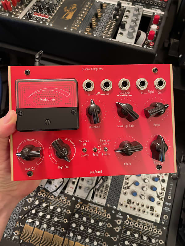 Bugbrand Stereo Compress 2022 - Red | Reverb