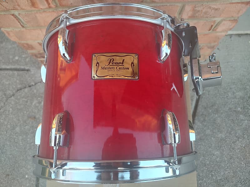 Pearl Masters Custom Maple 90's - Sequoia Red 12" x 10" Tom | Reverb