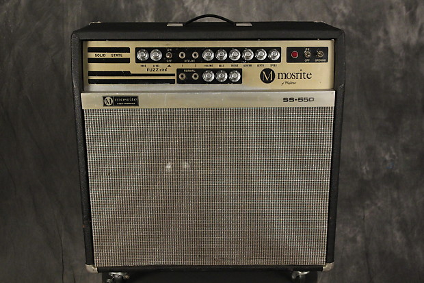 Mosrite SS-550 w/built-in FUZZrite pedal effect 1968 | Reverb
